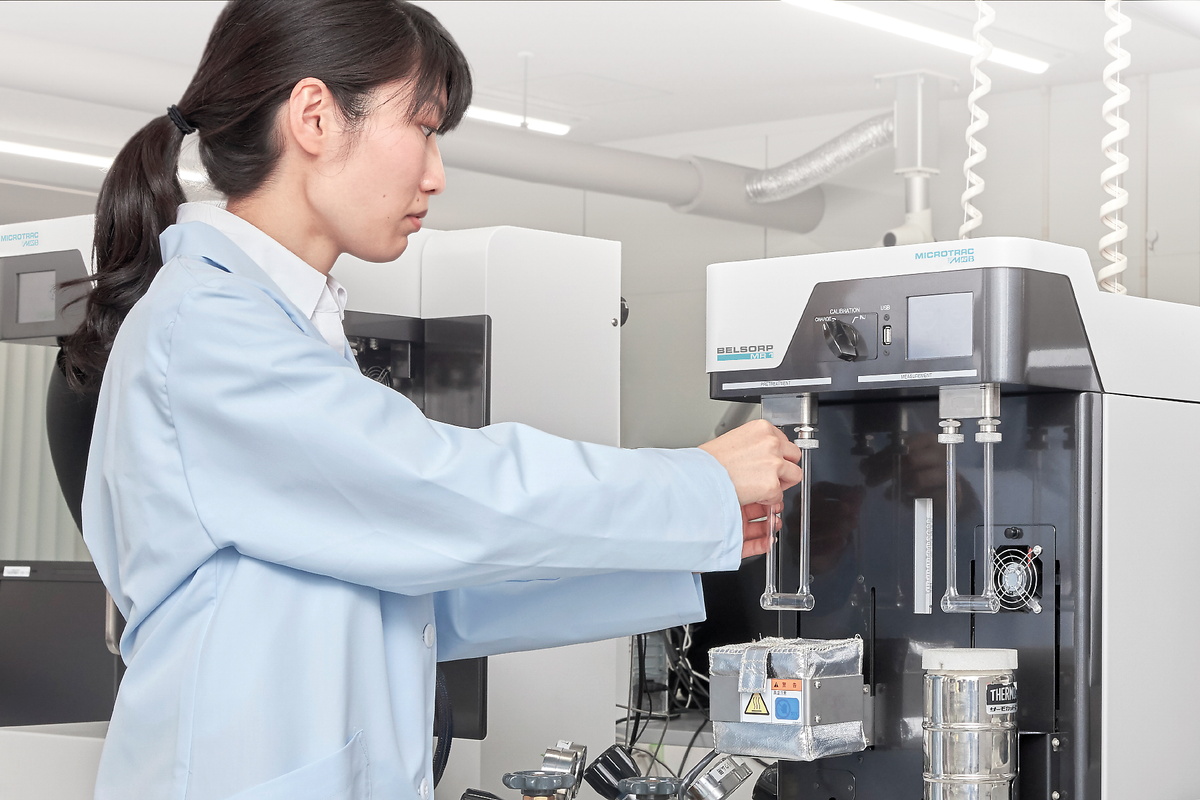 BELSORP MR 1 - Oppervlakte & Poriegrootte Distributie - Gas Adsorptie ...